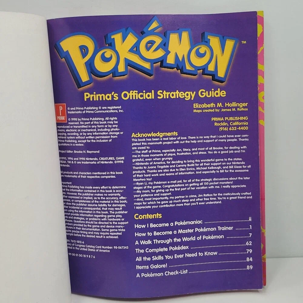 Pokémon Prima Publishing | Video Games & Consoles | Pokmon Primas ...
